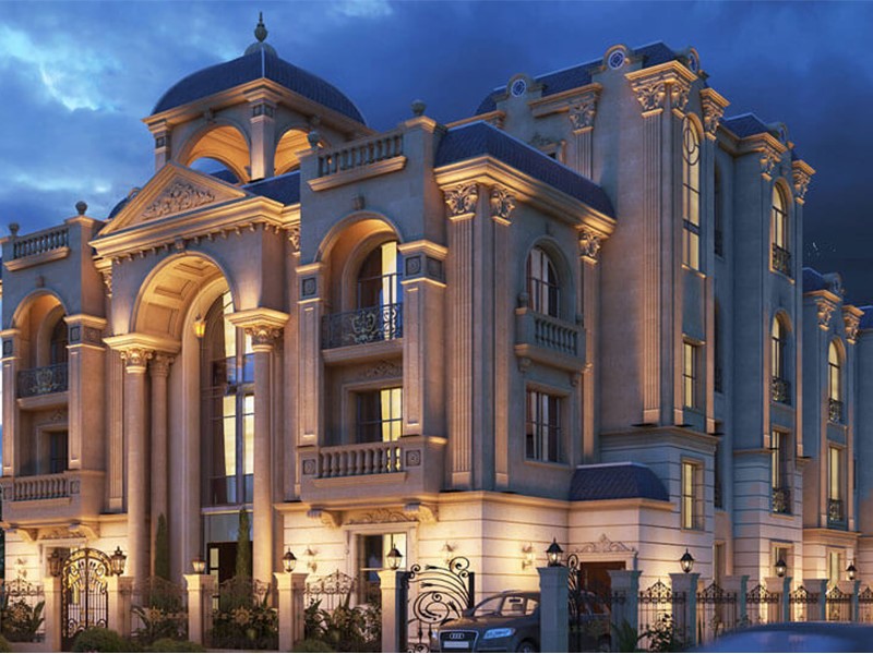 Classic facade design - Dano