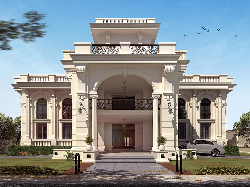 Classic facade design - Dano